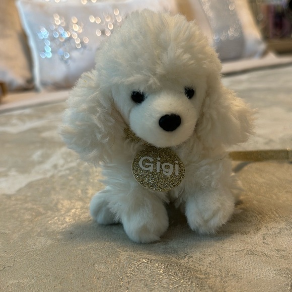 Gund | Toys | Justice Pet Shop Gigi Poodle Puppy Dog Glitter Gold ...